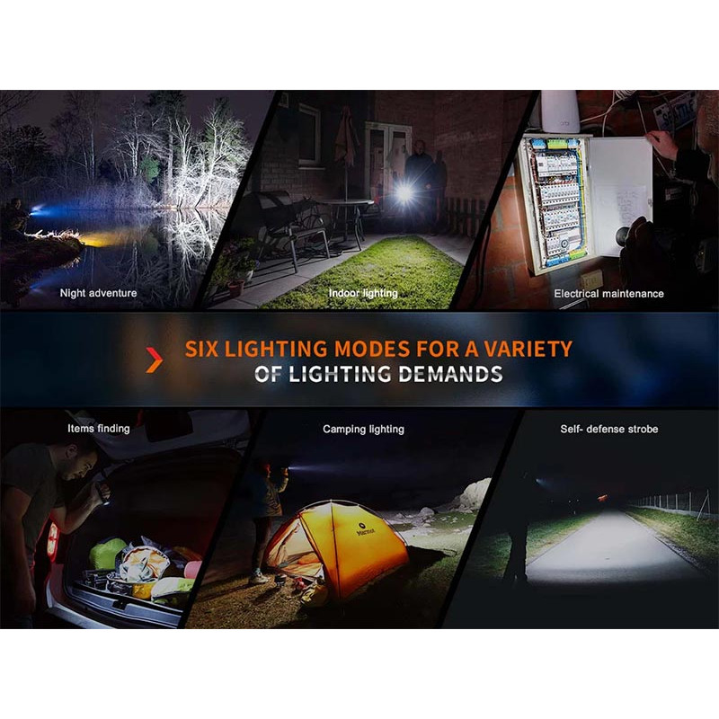 Linterna FENIX E35R 3100 lumens | Linternas Tácticas