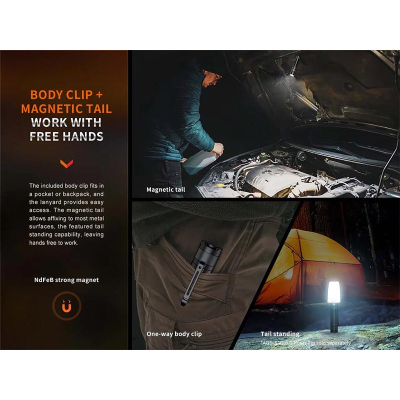 Linterna FENIX E35R 3100 lumens | Linternas Tácticas